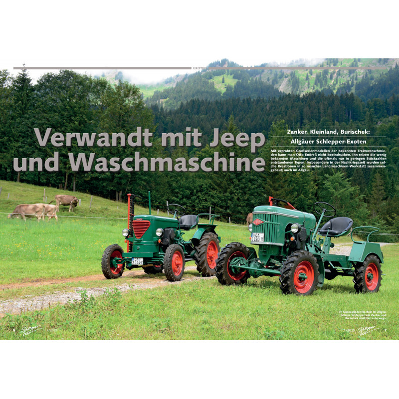 Schlepper Post 2025 - 1 - Verlag Klaus Rabe